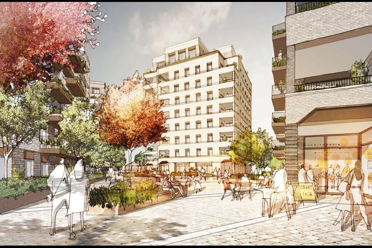 PRP submits plans for downsized 478-home Camden Roundhouse scheme ...